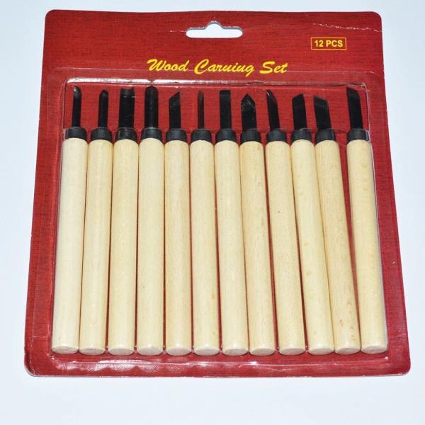 【新品未使用】本格派彫刻刀12本セットアーティストクラフト DIY 、木工材料: 木材 + 鋼一般的な研ぐ必要な商品に比べ、開封後、研がずに、直ぐに使用可能です。本格的な方、学生の方にもご使用頂けます。※PC環境により実際の色味や質感と異な...