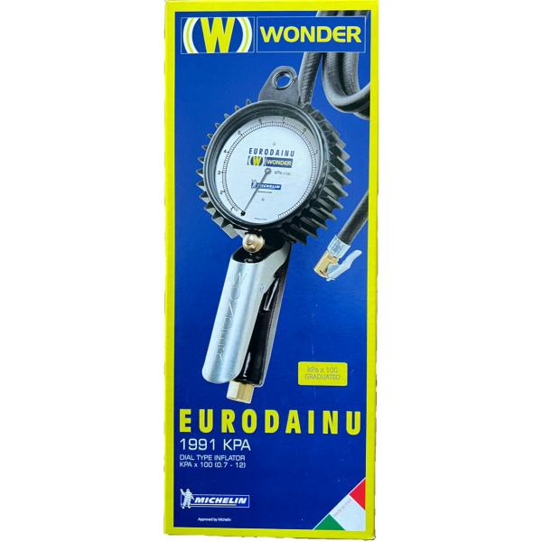 Michelin ミシュラン エアーゲージ タイヤゲージ EURODAINU WD-1991 ミシュランゲージ●測定範囲：70〜1200KPa　●質量：900g　●付属品：ホース＆チャック1.5m●メーター径 85φ乗用車〜大型トラックまで...