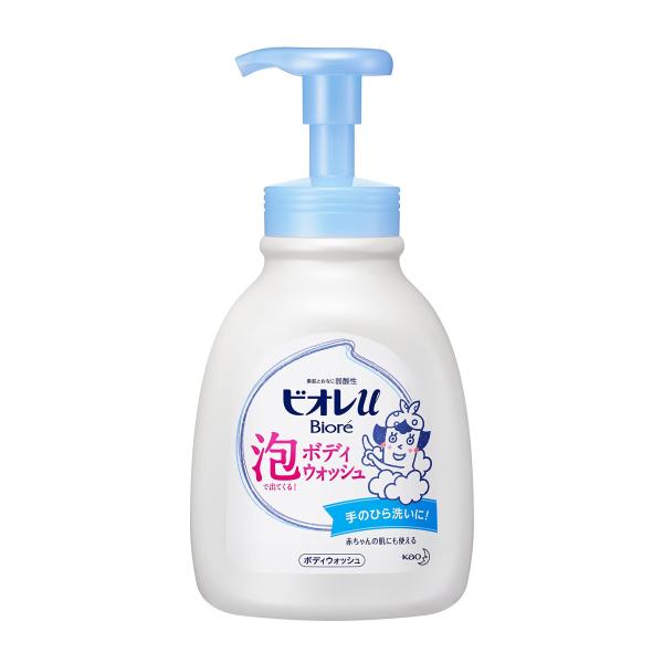 ビオレu 泡で出てくるボディウォッシュ ポンプ 600ml ・●"SPT*"採用 ●やさしいフレッシュフローラルの香り(微香性) ●無着色・内容量:600ml・商品サイズ(幅×奥行×高さ):104.7×83×208・家族のたいせつな素肌に、...