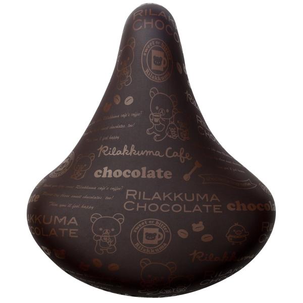 aile(エール) SX-005リラックマのびーるチャリCAP シートカバー チョコレート&amp;コーヒー ・大型サドル、特殊サドル、スポーツサドルなど、一部装着できないサドルがあります。・材質 90% ポリエステル 10% ポリウレタン...