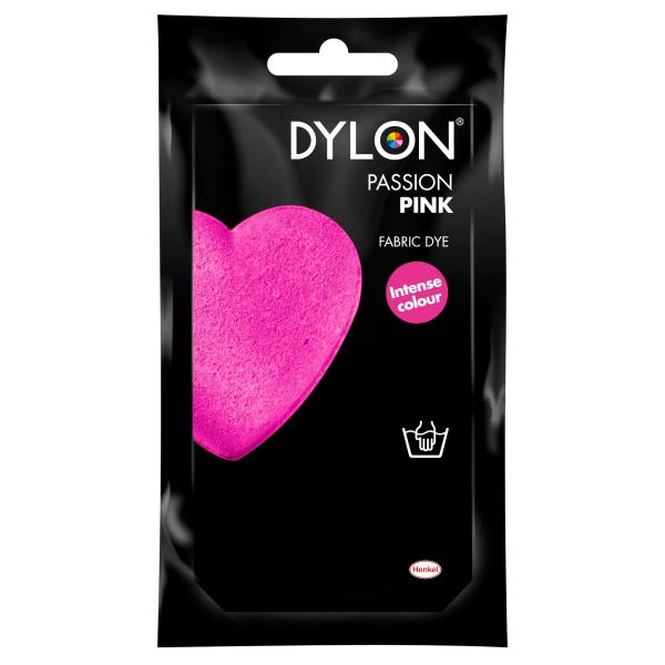 DYLON プレミアムダイ (繊維用染料) 50g col.29 フラミンゴピンク [日本正規品] ・1袋で染まる量:繊維約250g (Tシャツ約2枚分)・染まらないもの:ポリエステル、アクリル、ナイロン、特殊加工が施されたもの・染まるもの...