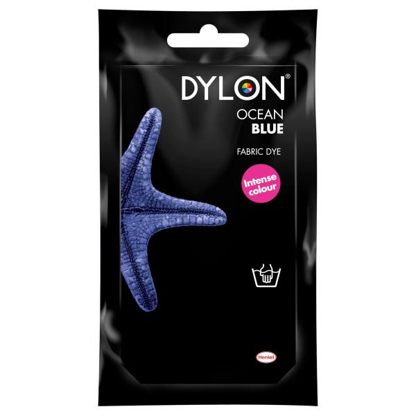 ダイロンジャパン(Dylon Japan) DYLON プレミアムダイ (繊維用染料) 50g col.26 オーシャンブルー [日本正規品] ・1袋で染まる量:繊維約250g (Tシャツ約2枚分)・染まらないもの:ポリエステル、アクリル、...
