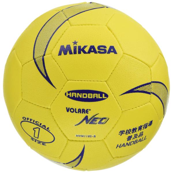 ミカサ(MIKASA) ハンドボール 屋外用 練習球 1号 (小学生用) HVN110S-B 推奨内圧0.25(kgf/?) ・ソフトハンドボール1号・中国製・人工皮革 縫い・円周49.5~50.5cm 重量約150g・小学校教材やハンドボ...