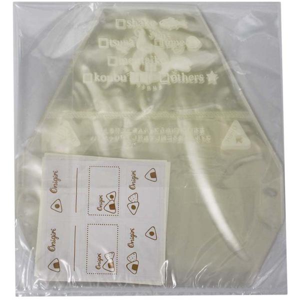 アートナップ 簡単 おにぎりパック 手を汚さずに食べられる 30枚入 15.3×14.4cm AL-18030 日本製 ・おにぎりの具材などが書き込める留めシール30枚入です。・おにぎりを包んで、そのまま直接手に触れずに食べられ衛生的です。...
