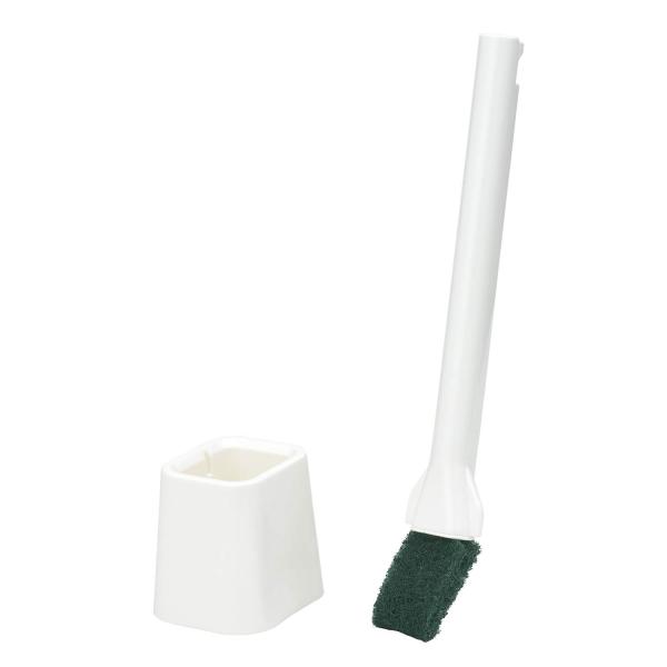 レック(LEC) 激落ち ワンタッチ交換 トイレクリーナー ( 取り替え式 本体 ) 汚れをかき取る 研磨材入り B00169 ・コンパクトなのでトイレで目立たず、気付いた時にサッとお掃除できる。・サイズ:6.5×7.5×27.5cm・スリ...