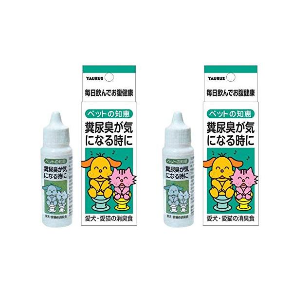 トーラス ペットの知恵 消臭食 30ml×2本 2個