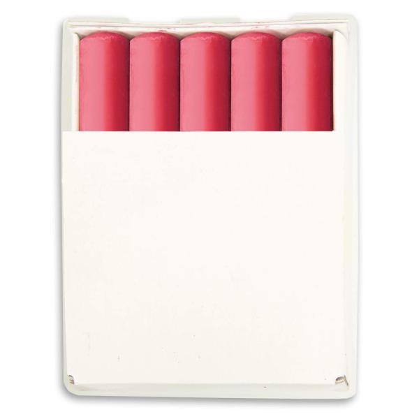 シンワ測定(Shinwa Sokutei) 工事用チョーク 赤 10本入 プラケース付 74142 ・本体サイズ:Φ12×82mm・材質:硫酸カルシウム・色:赤・製品質量:5.5g