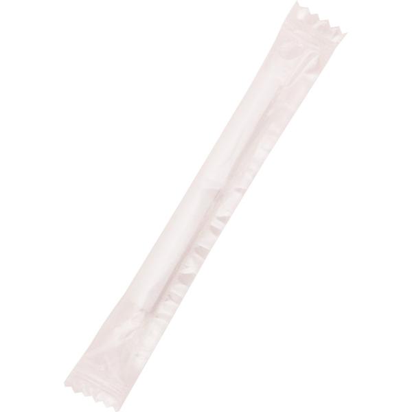 251D アルコール検知器用ストロー 検知器用ストレート500本(個包装)口径6mm×7cm ・口径6mm×7cm