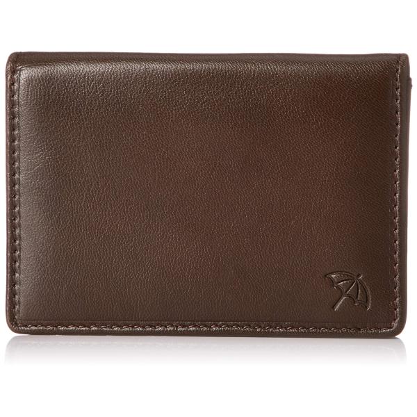 [アーノルドパーマー] ２面パスケース カードケース シープスキン 羊革 APC-3208 (brown) ・※ブラウザの関係により、実際の商品より多少色味が異なる場合がございます。・【Arnold Palmer】赤、黄、白、緑の傘ロゴでお...
