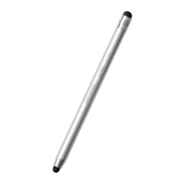 ソニック(Sonic) タッチペン シフトプラス スクールタッチペン シルバー LS-5244-SV ・【材質】本体:アルミニウム ペン先:シリコン 【原産国】中国・タブレット学習におすすめ! 静電容量式のタッチペン。スマートフォン・タブレ...