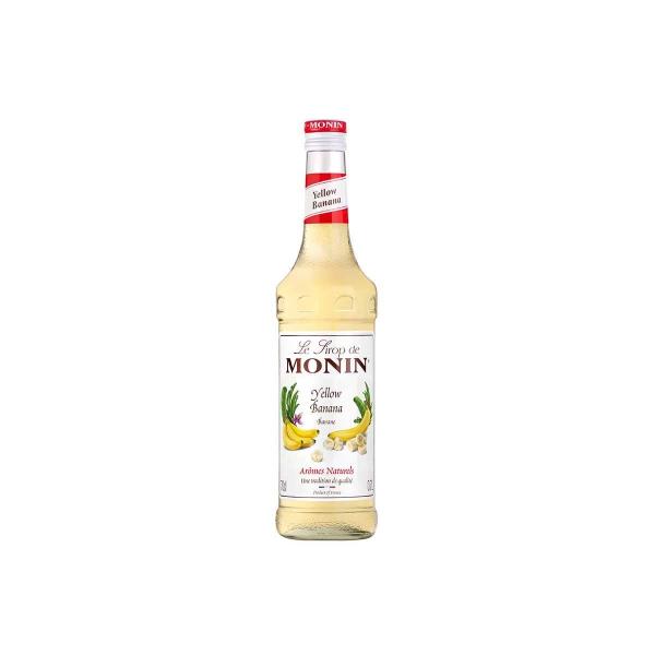 MONIN(モナン) イエロー バナナ シロップ 700ML 1本 ・ブランド：MONIN(モナン)・内容量：700ml・原材料：砂糖、バナナエキス、香料・原産国：フランス