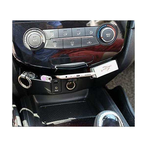 <div class="product_wrapper">  <div class="title">T32 エクストレイル X-TRAIL センターコンソール 増設 収納ボックス ポケット 両面テープ付き</d...