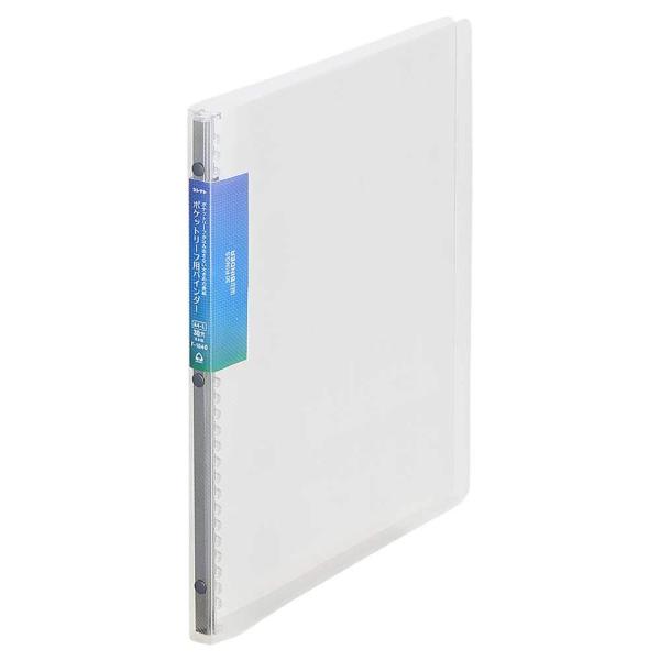 <div class="product_wrapper">  <div class="title">コレクト バインダー ポケットリーフ用 A4 薄型 クリア F-1040-CL</div>  <d...