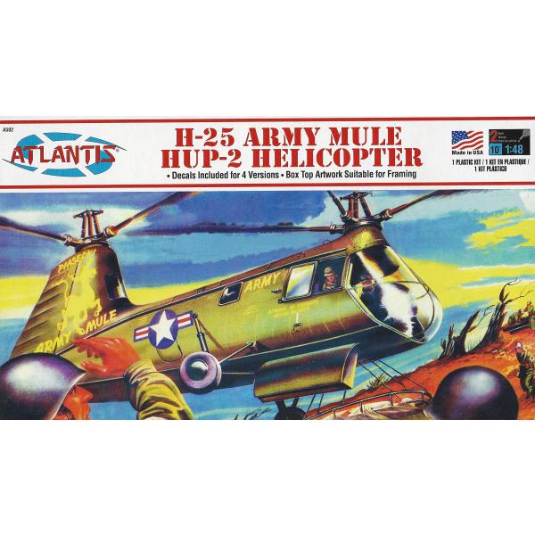 <div class="product_wrapper">  <div class="title">アトランティスモデル 1/48 アメリカ軍 H-25 アーミー・ミュール/HUP-2 ヘリコプター AMCA502&...
