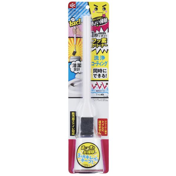 <div class="product_wrapper">  <div class="title">レック 激落ちくん ミニ トイレクリーナー (フッ素加工タイプ) 掃除しながら防汚コーティング</div&gt...