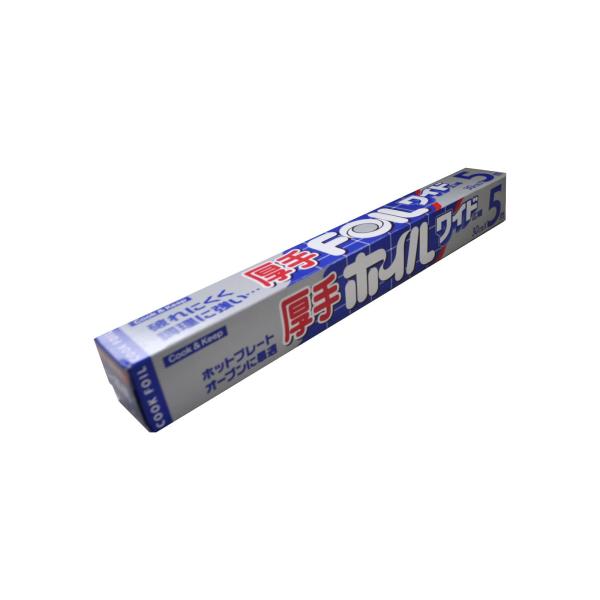 <div class="product_wrapper">  <div class="title">エムエーパッケージング アルミホイル 厚手 ワイド幅広 シルバー 幅30cm×長さ5m 破れにくく調理に強い 日本製...