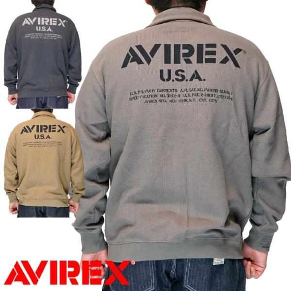 【ブランド名/商品名】AVIREX アヴィレックス アビレックス ジャケット ミリタリー EXTREME THERMAL ZIP STAND OFFICIAL LOGO メンズ 783-4230019【デザイン】AVIREXから新作ジャケッ...