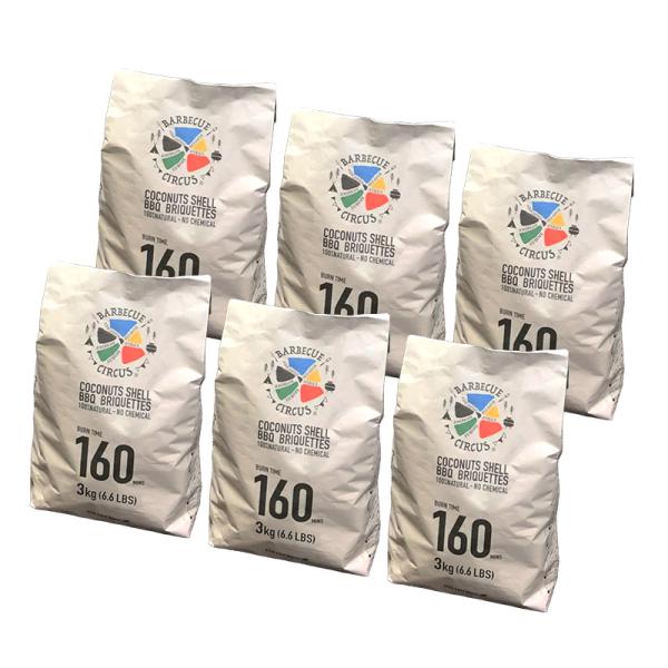 ・廃棄処理されるヤシガラを使用した、地球にやさしいチャコールです。・原料はすべて天然由来。炭化させたヤシガラにタピオカでんぷんを加えて成形し、固めて作られています。・煙の量、匂いも控えめ。料理も美味しく仕上がります。・一般的な木炭の調理時間...