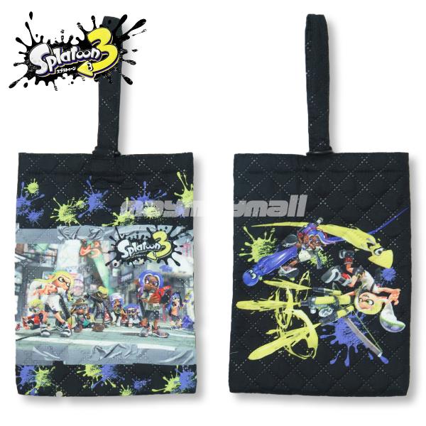 【説明】2025年最新柄登場。みんな大好きスーパーマリオとスプラトゥーンのシューズバッグ。人気のキャラクターたちがプリントされたキルトバッグです。シューズバッグはDカンタイプで誰でも出し入れ簡単。汚れの目立たない黒ベースです。中にはネームタ...