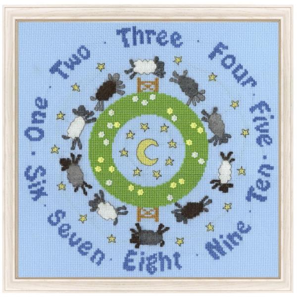 ★わかりやすい日本語解説付きです★【 キット内容 】  布（14-count blue Zweigart社製 Aida） 刺繍糸（Madeira社製 cotton、Lana）スパンコール 刺しゅう針　詳細図案　英文説明書　日本語解説　（フレ...