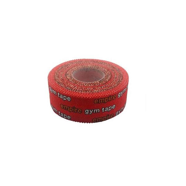 Empire Protape [エンパイア プロテープ]　　単品　GYMテープ（赤）Red Fusion 2.5cm×13m（1ロール）　／　テーピングテープ バンデージ バンテージ 試合用テープ スポーツテープ バラ売り 黒 ブラック 総...