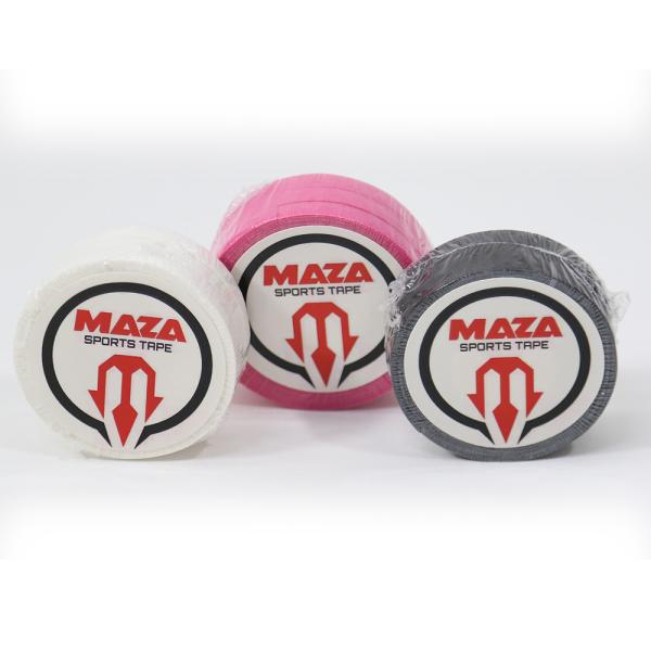 MAZA［マザ］　マザ スポーツテープ0.75cm×10m（3ロールセット）幅：75mm長さ：約10ｍMAZAオリジナルのスポーツテープが登場！ほどよい伸縮性で使いやすさを追求した、グラップラーがグラップラーの為に作ったアイテムです。指用に...