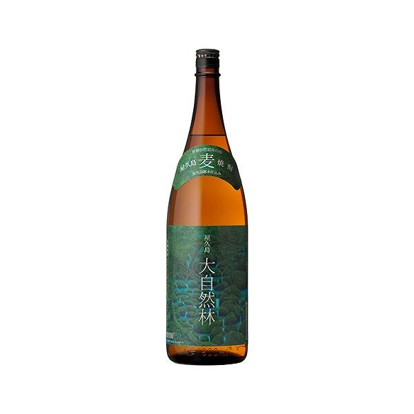 本坊酒造 麦焼酎 25度 屋久島 大自然林 麦1,800ml