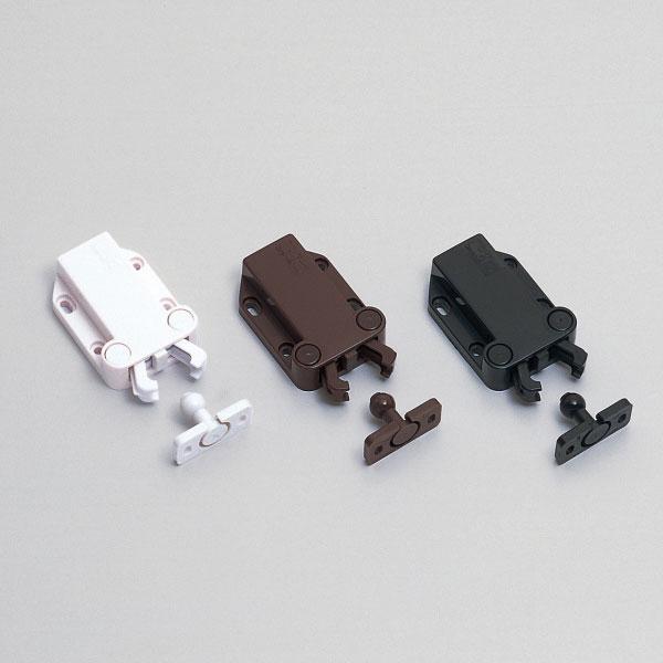 地震の振動や、収納物の転倒などで、家具の扉が開いて散乱しないための、キャッチ。扉を締めると自動的に保持。扉を閉めるとロック、もう一度軽く押すと解除し、扉が開きます。ビスで止めるだけなので、DIYでも施工は簡単。保持力が強くて開閉に難儀してい...