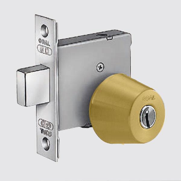 GOAL  GDタイプの本締錠です。シリンダー+サムターンタイプ。キー3本付き。
