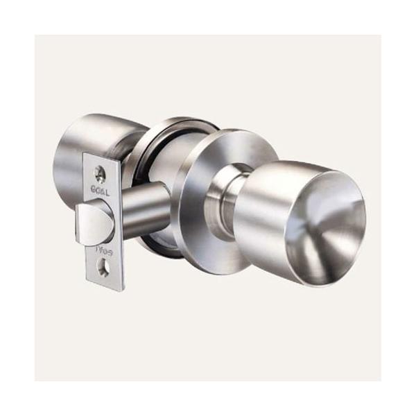 施錠機能なしの円筒錠です。タイトル以外のバックセット寸法商品は別のカートになります。