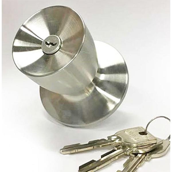 美和ロックのHMタイプの交換用外ノブです。シリンダー交換時にご利用ください。U9シリンダー、キー3本付き。※選択肢内容によっては、記載の納期がかかることがあります