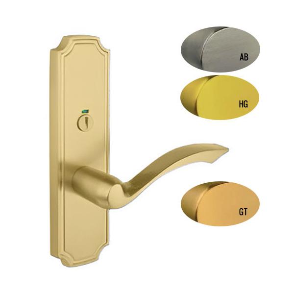 KODAI（古代）ブランドの長沢製作所製、室内錠です。WB（ホワイトブロンズ＝シルバー）、GB（ジャーマンブロンズ）と、AB（アンティックブロンズ）、HB（ヘアーラインゴールド）、GT（チタンゴールド）は価格が異なるため別のカートになります...