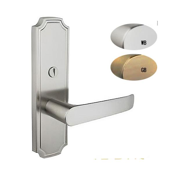 KODAI（古代）ブランドの長沢製作所製、室内錠です。WB（ホワイトブロンズ＝シルバー）、GB（ジャーマンブロンズ）と、AB（アンティックブロンズ）、HB（ヘアーラインゴールド）、GT（チタンゴールド）は価格が異なるため別のカートになります...