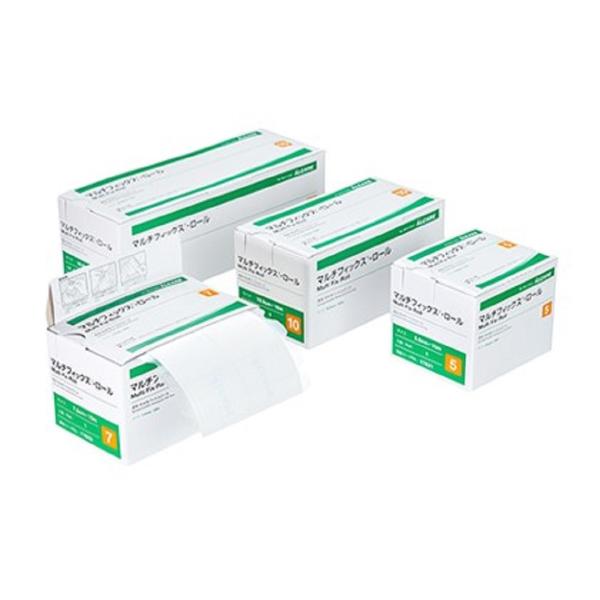 柔軟なフィルムにより、シワになりにくい貼付けが可能で、シャワー浴などの防水が可能です。幅５cm、10ｍ巻です。☆2026年4月価格改定をしました。