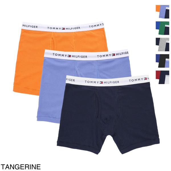 【アウトレット】トミーヒルフィガー / TOMMY HILFIGER / ボクサーパンツ 3枚セットサイズ：S, M, L, XL素　材：表地:100%コットン品　番：09te037提　供：【返品交換不可】検索用： メンズ CCBLU CC...