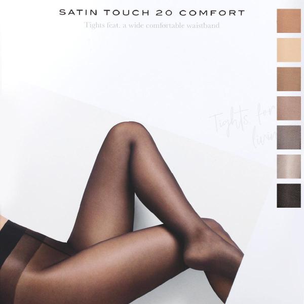 ウォルフォード / Wolford / パンティストッキングモデル：SATIN TOUCH 20 COMFORT サテンタッチ20デニールサイズ：XS, S, M, L素　材：88%ナイロン 12%ポリウレタン品　番：14776提　供：【3...