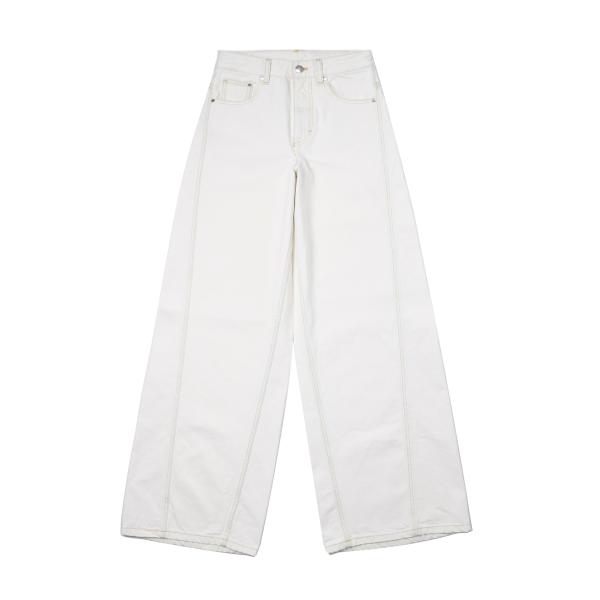 モンクレール / MONCLER / ジップフライジーンズ / ワイドパンツ【訳あり】【アウトレット】モデル：MONCLER GENIUS 2 MONCLER×ALICIA KEYSサイズ：38, 40, 42素　材：表地:100%コットン...