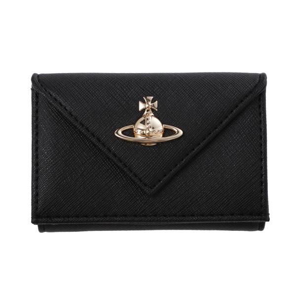 ヴィヴィアンウエストウッド / Vivienne Westwood / 3つ折り財布 小銭入れ付き【2025年秋冬新作】モデル：ENVELOPE BILLFOLD WITH POCKETサイズ：約縦7cm×横10cm×厚み3.5cm素　材：...