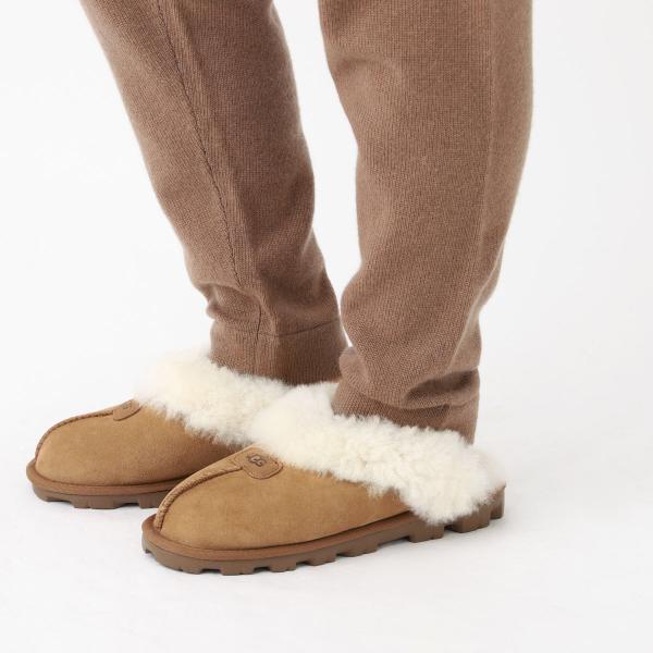 アグオーストラリア / UGG Australia / スリッパ / クロッグ モデル：COQUETTEサイズ：5, 6, 7, 8素　材：アッパー:レザー / ソール:ラバーカラー：CHESTNUT ブラウン品　番：5125 che提　供...