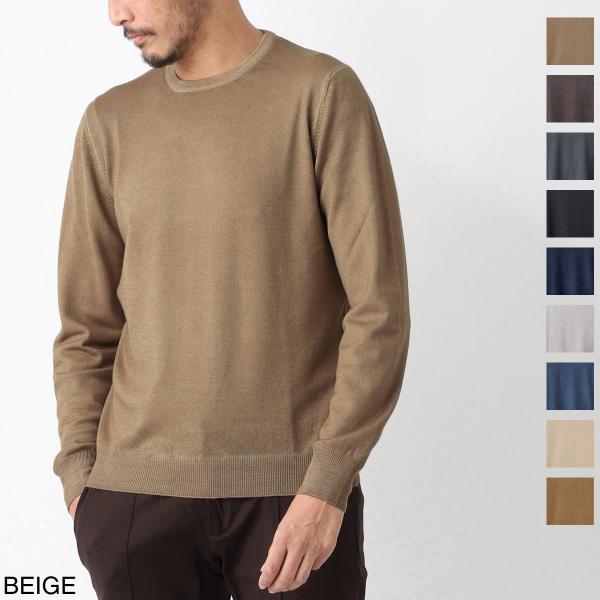 グランサッソ / Gran Sasso / クルーネックニット【2025年秋冬新作】モデル：PARICOLLO M/L VINTAGEサイズ：44, 46, 48, 50, 52, 54素　材：表地:100%バージンウール品　番：55167...