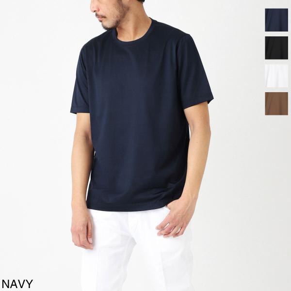 グランサッソ / Gran Sasso / クルーネックTシャツ【2026年春夏新作】モデル：FILO SCOZIA T-SHIRT M/Mサイズ：44, 46, 48, 50, 52, 54素　材：表地:100%コットン品　番：60133...