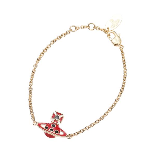 【アウトレット】ヴィヴィアンウエストウッド / Vivienne Westwood / ブレスレット【2025年春夏新作】モデル：SYLVANA BAS RELIEF ORB BRACELETサイズ：約最小15cm×最大17cm素　材：ブラ...