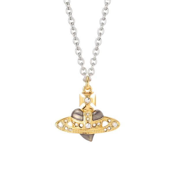 ヴィヴィアンウエストウッド / Vivienne Westwood / ネックレス【2026年春夏新作】モデル：MAN. DIAMANTE HEART PENDANTサイズ：約チェーン全長55cm素　材：ブラスカラー：PLATINUM×GO...