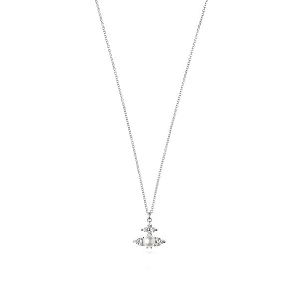 ヴィヴィアンウエストウッド / Vivienne Westwood / ネックレス【2025年秋冬新作】モデル：FEODORA PENDANTサイズ：約チェーン全長(調整可能)約40〜44cm素　材：ブラスカラー：PLATINUM シルバー...