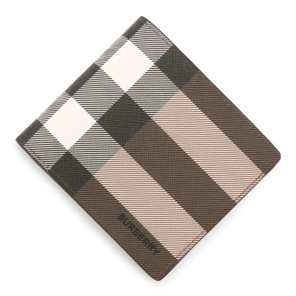 バーバリー / BURBERRY / 2つ折り財布 小銭入れ付き モデル：CC BILL COIN GC9サイズ：約縦9.5cm×横11cm×厚み2cm素　材：表地:75%サーモプラスチックポリウレタン 25%コットン / 裏地:100%ポ...