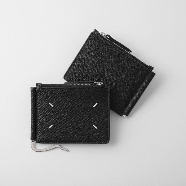 メゾンマルジェラ / Maison Margiela / マネークリップモデル：WALLET SLIM 2 PINCERサイズ：約縦8.5cm×横11.5cm×厚み0.5cm素　材：表地:カーフレザー / 裏地:100%ビスコースカラー：B...