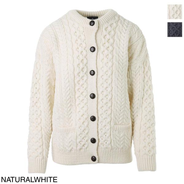 【アウトレット】アランウーレンミルズ / aran WOOLLEN MILLS / カーディガン サイズ：XS, S, M, L素　材：表地:100%メリノウール品　番：a570提　供：【返品送料無料】検索用： レディース CCGRY CC...