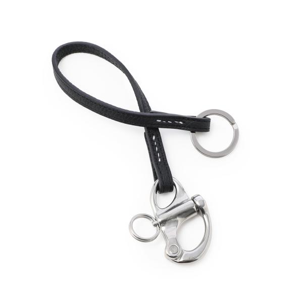 ザソール / THE SOLE / キーリング / キーホルダーモデル：APPESI トリヨン・モーリス【国内正規品】サイズ：約全長33cm素　材：レザーカラー：BLACK ブラック品　番：appesi tm black提　供：【返品送料無...