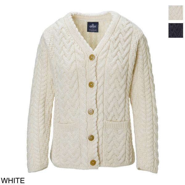 【1万円均一】【アウトレット】アランウーレンミルズ / aran WOOLLEN MILLS / カーディガン サイズ：XS, S, M, L素　材：表地:100%メリノウール品　番：b465提　供：【返品送料無料】検索用： レディース C...