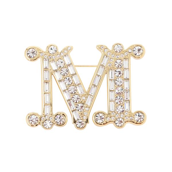 【訳あり】【アウトレット】マックスマーラ / Max Mara / ブローチモデル：BATH2 バスサイズ：約縦3.5cm×横5cm素　材：メタル / ガラス品　番：bath2提　供：【返品交換不可】検索用： レディース OO11153OO...